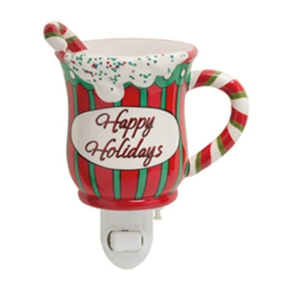 Scentsy | Holiday | New Scentsy Happy Holidays Candy Cane Mug Wax ...